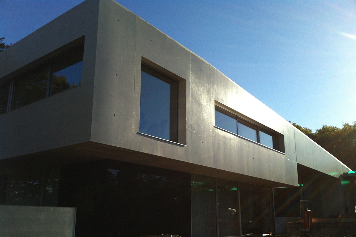 Maison en béton apparent - PR Construction S.A